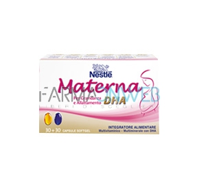 Nestle Materna DHA Integratore Alimentare 30 30... | Farmaonweb.it